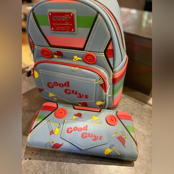 Loungefly | Bags | Chucky Premium Metal Plated Loungefly Mini Backpack ...